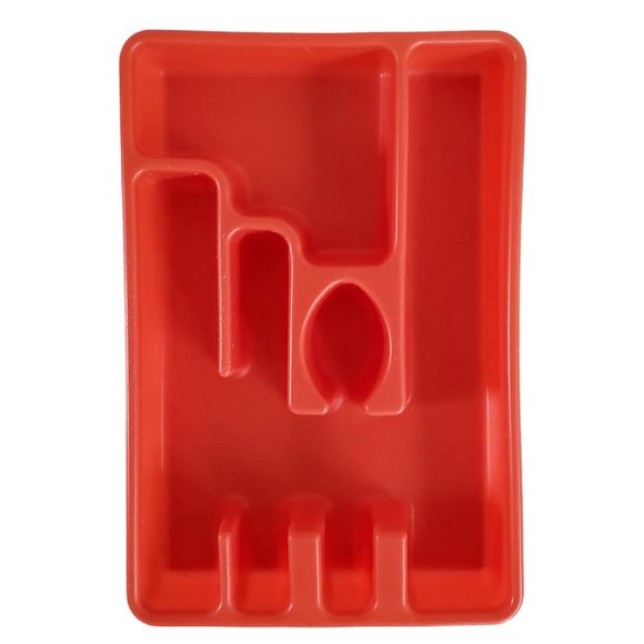 Rubbermaid | Kitchen | Vintage Rubbermaid Red Flatware Silverware 5 ...